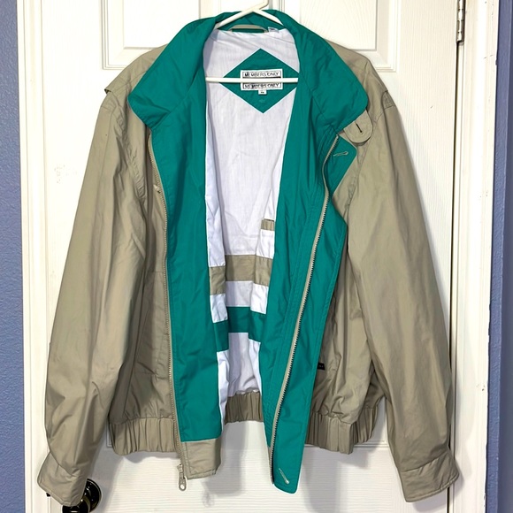 Members Only | Jackets & Coats | Vintage Tritone Khaki Teal Members ...